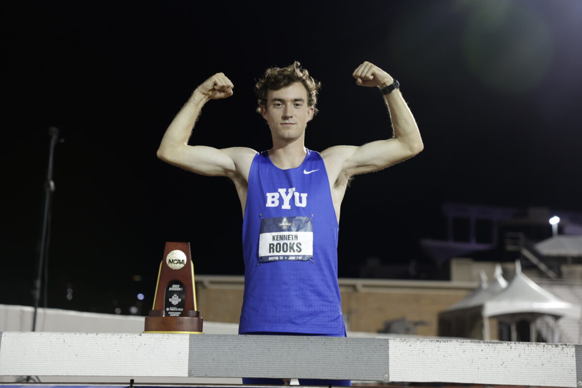 NCAA Track: BYU’s Rooks runs to title in steeplechase | News, Sports ...